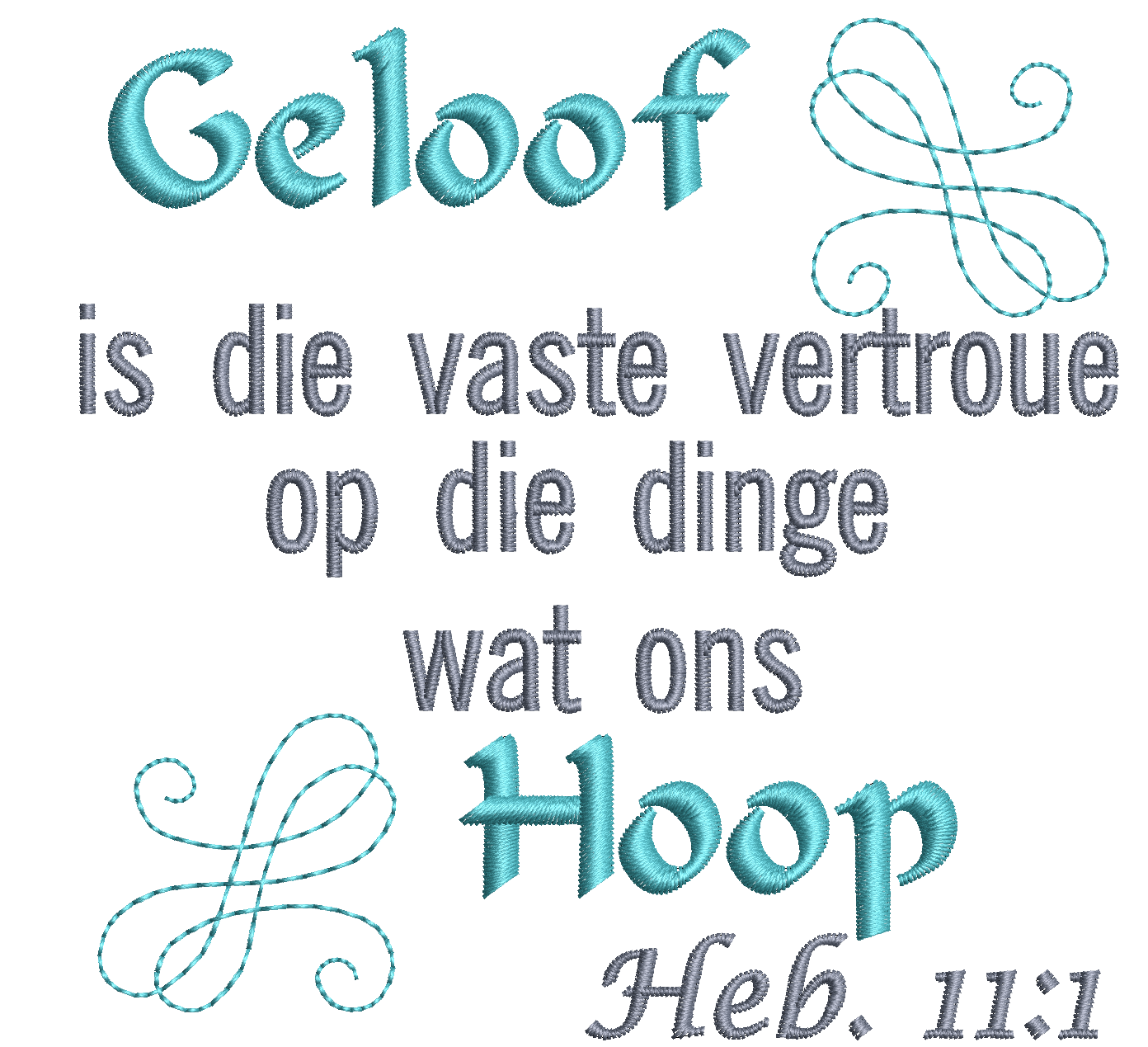 (Single) GELOOF IS DIE VASTE VERTROUE – Lovi'ki
